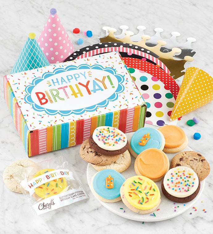 DIY Birthday Party Hats and Cookies